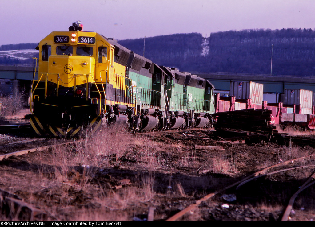 Waiting for the new crew